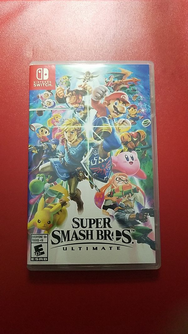 Super Smash Bros. Ultimate (GAME CARD CASE ONLY) for Sale in Moreno ...