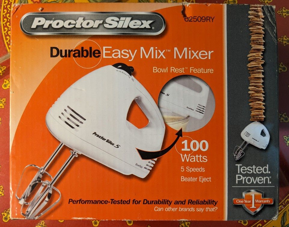 New - Proctor Silex Durable Easy Mix Mixer for Sale in Pasadena, CA ...