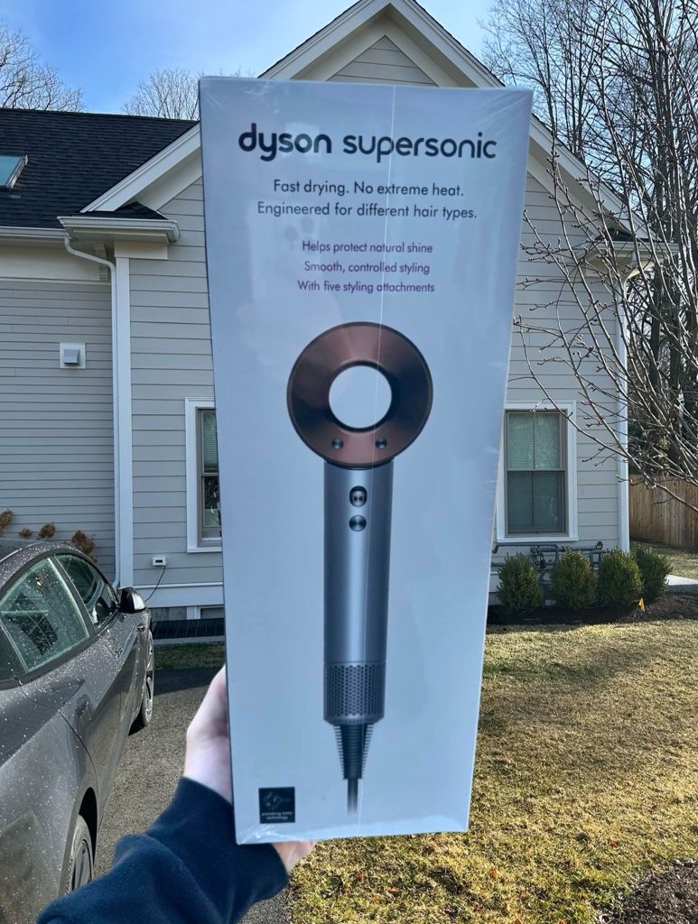 Open Bids - 100% New & Certified Dyson Supersonic Hair Dryer – Fast ...
