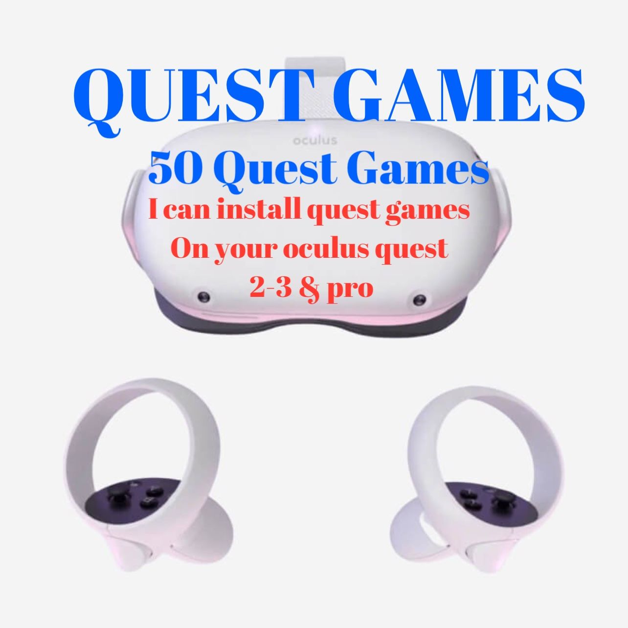 Quest Games And PC VR Games That Can Play On Your Quest. for Sale in ...