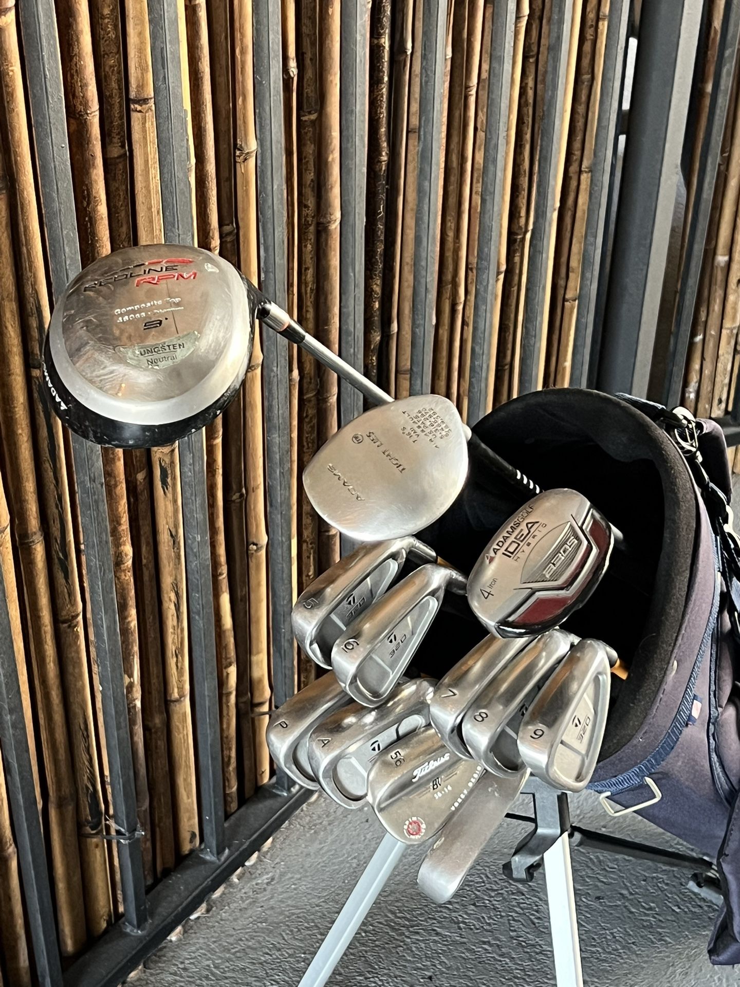 TaylorMade & Adams Golf Club Set - Ping Putter for Sale in South ...