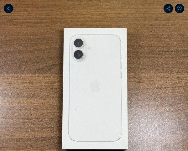 Iphone 16 Plus, New Unopened In Box, White 256G Locked To AT&T Network ...