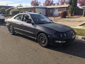 Black Acura Integra 4 Door