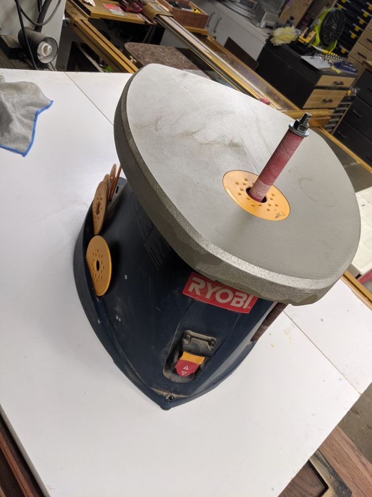 Ryobi oscillating Spindle Sander for Sale in Joliet, IL - OfferUp