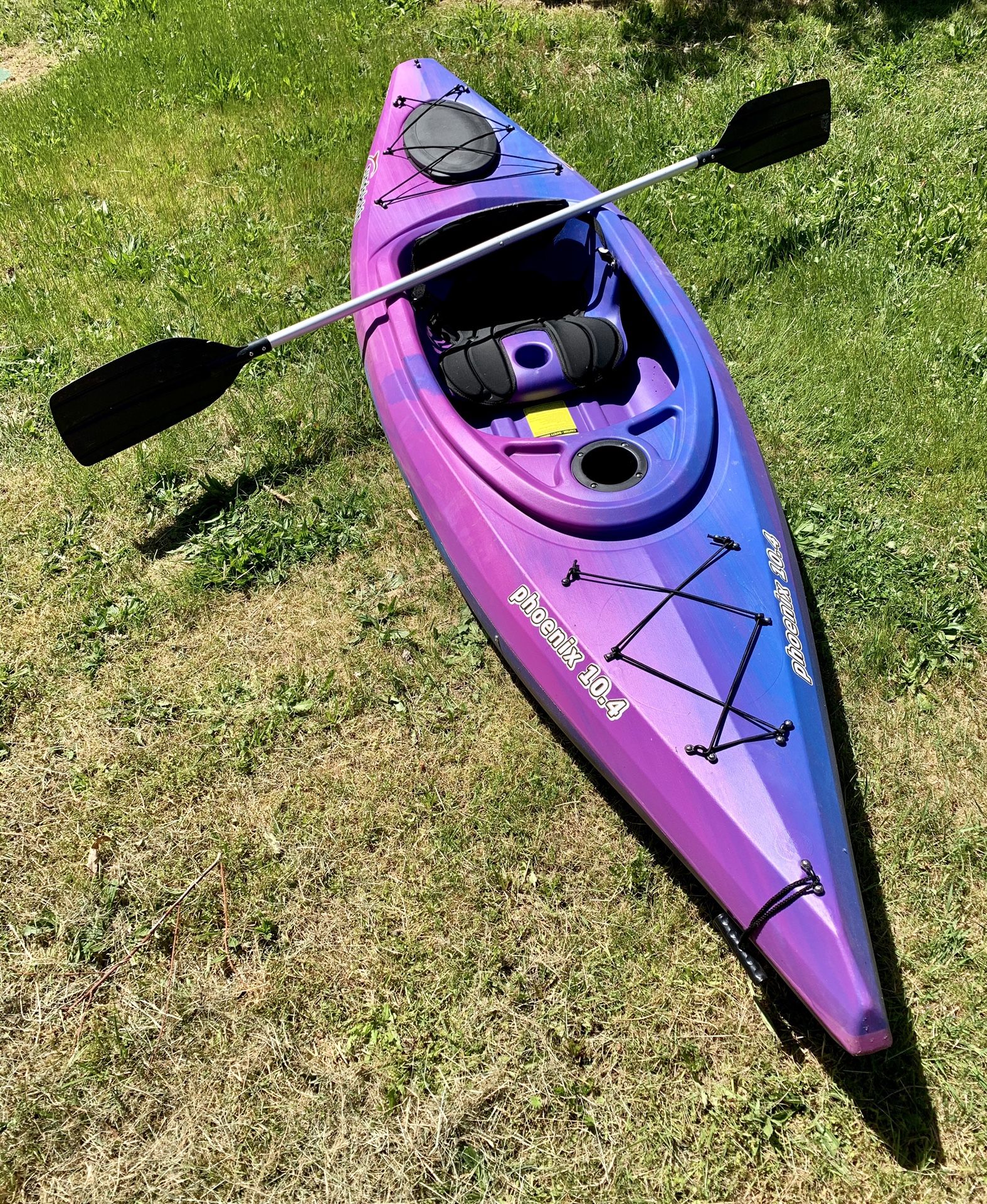 PENDING SALE Sun Dolphin Phoenix 10.4 Sit-In Kayak with paddle for Sale ...