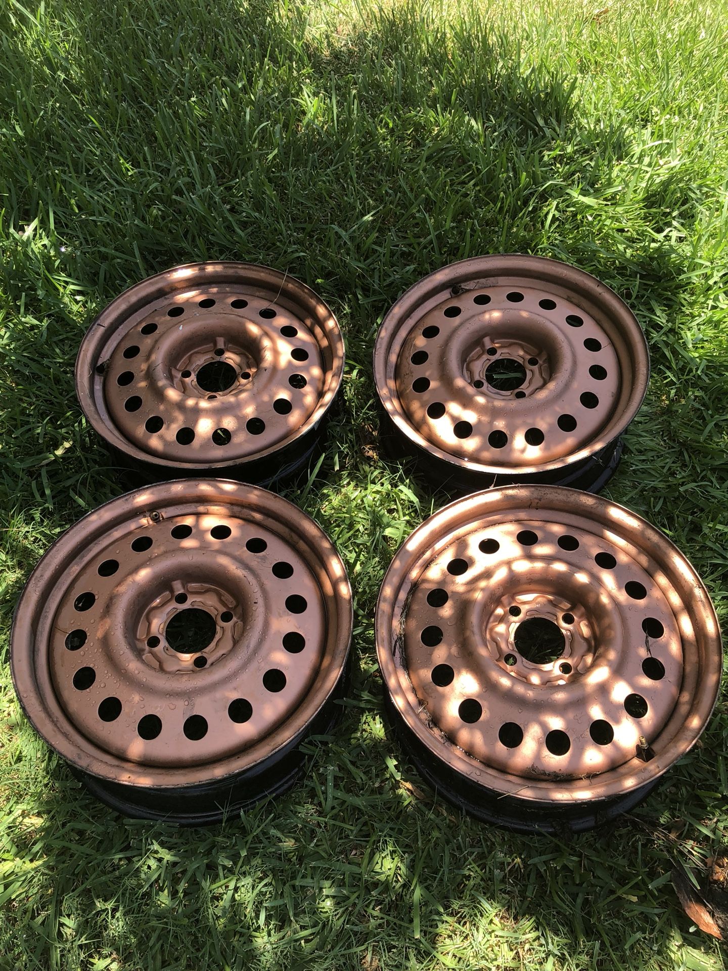 4x108 17x7 ford wheels rims steelies focus fiesta contour cougar ...