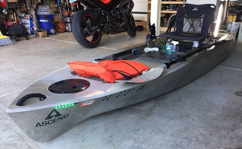 ASCEND FS128 Ultimate Fishing (Stand up / Sit down) KAYAK for Sale in ...