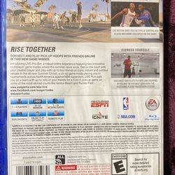 Nba 2k14 Ps3 Back Cover