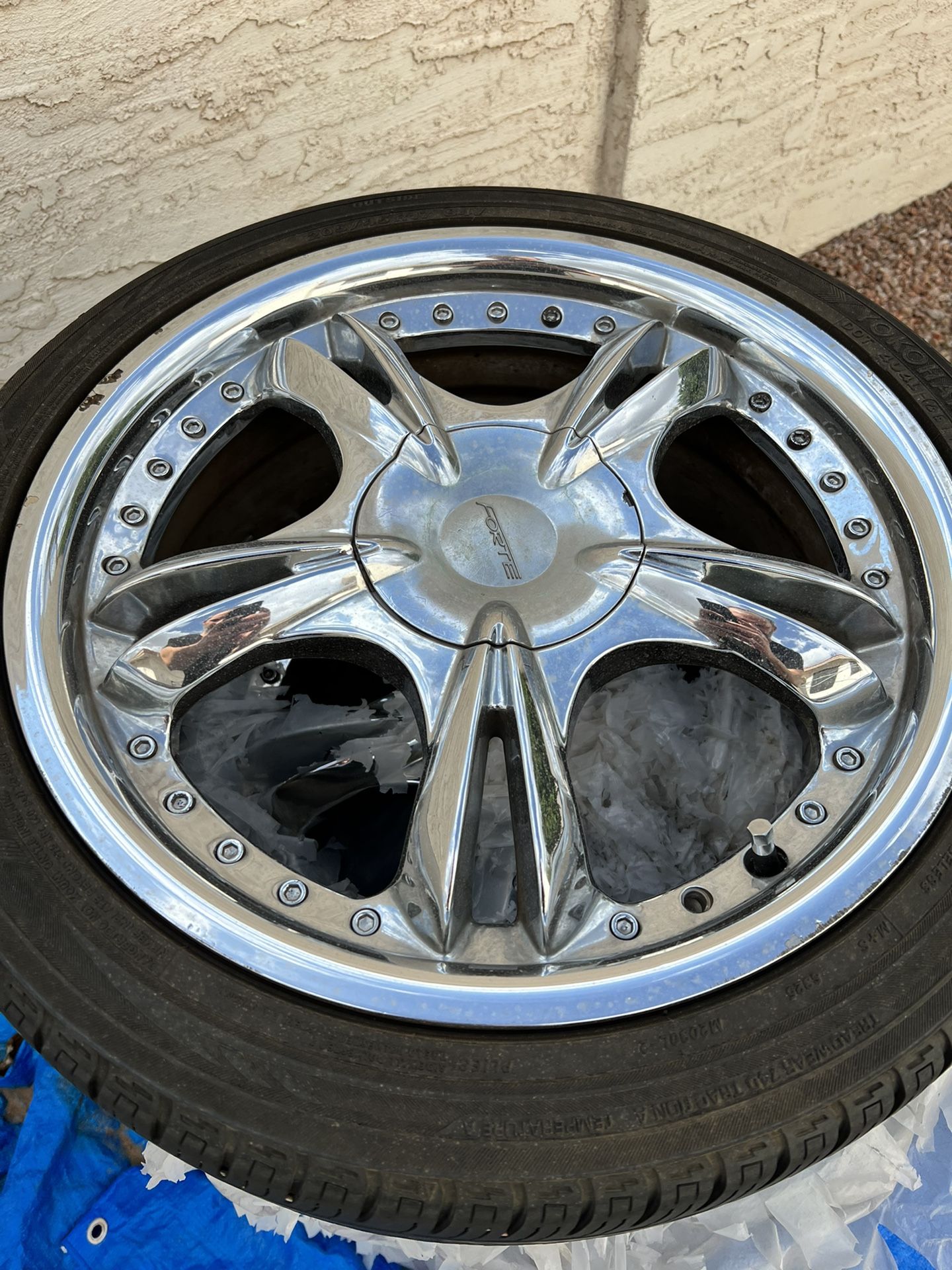 Forte Chrome Wheels Scion xB for Sale in Gilbert, AZ - OfferUp