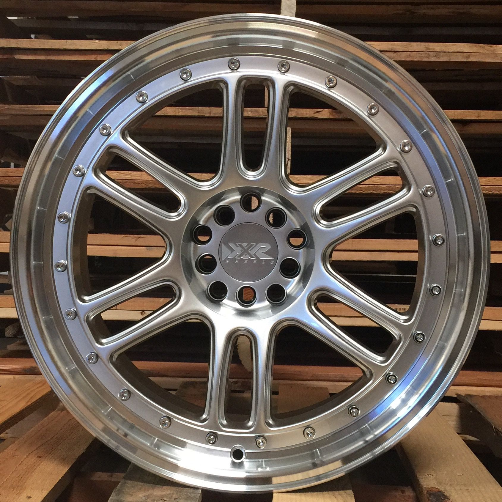 XXR 552 18 x 8.5 & 10 wheels, these staggered rims have +21 and 5x4.5 ...