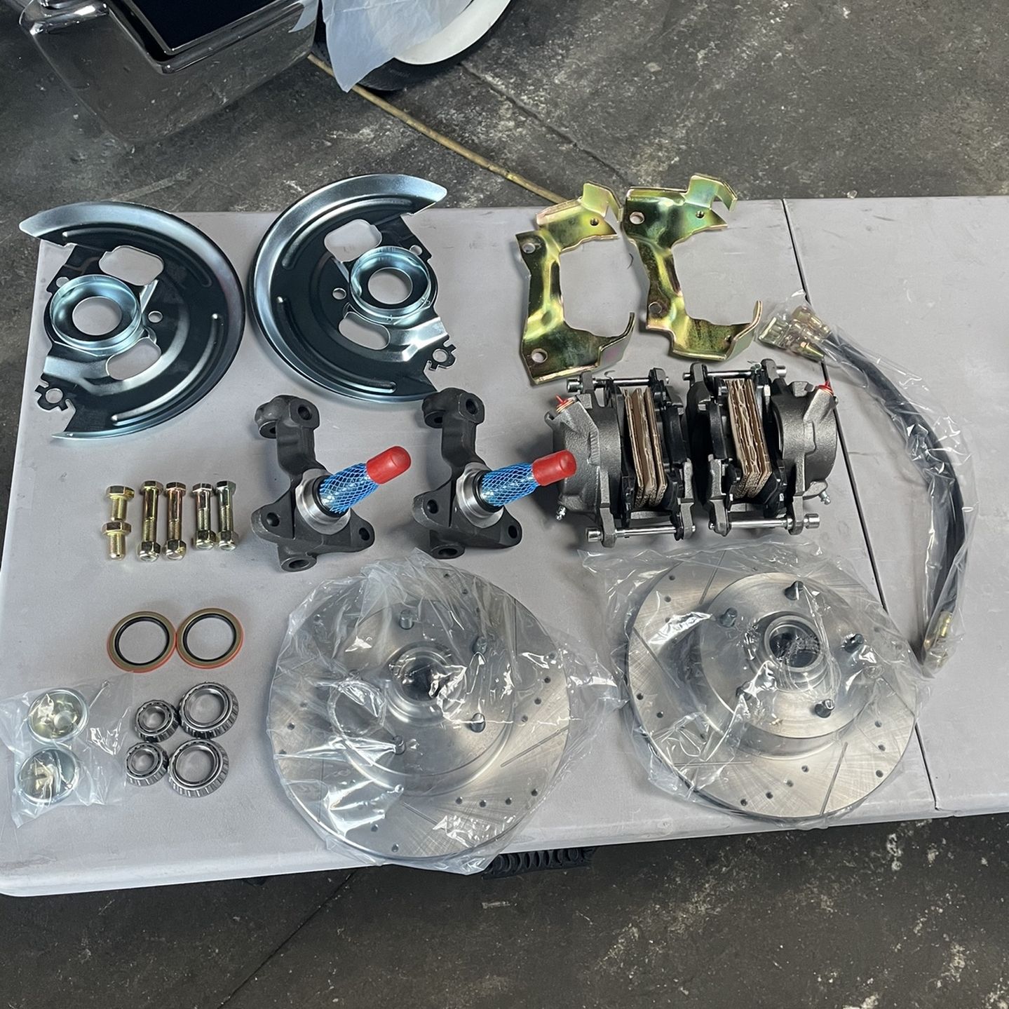 Disc Brake Kit Chevy Camaro 67-69 Nova 66-72 Chevelle/Malibu 64-72 Gto ...