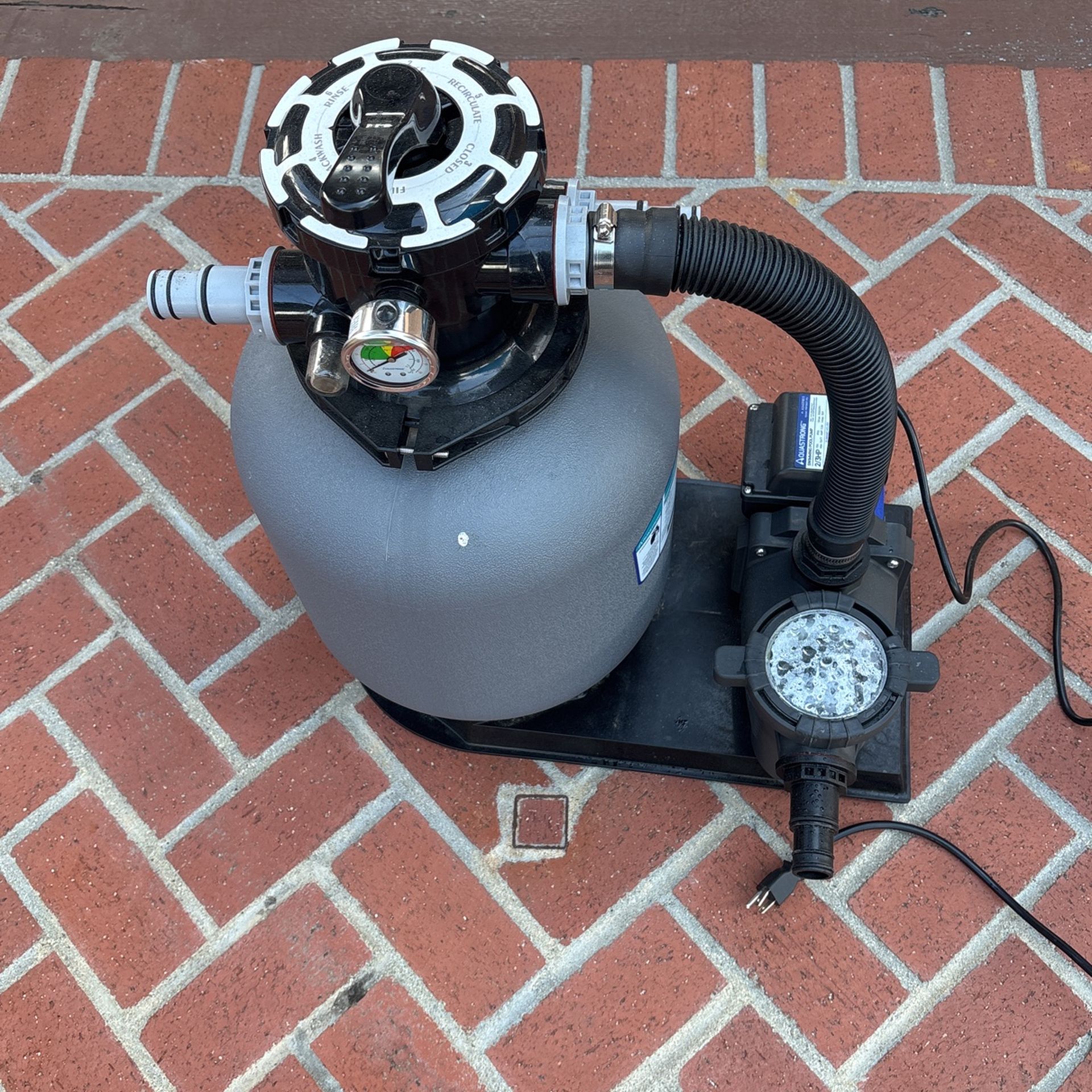 Sand Filter Pool Pump for Sale in Covina, CA - OfferUp