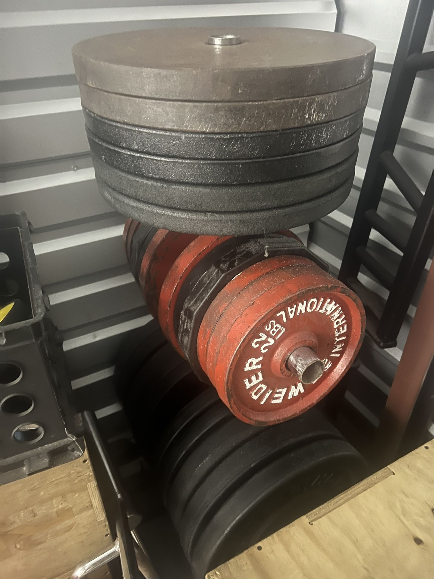 Olympic Weights And Powerlifting Bars, Trap Bar, Squat Rack, Wood Jump ...