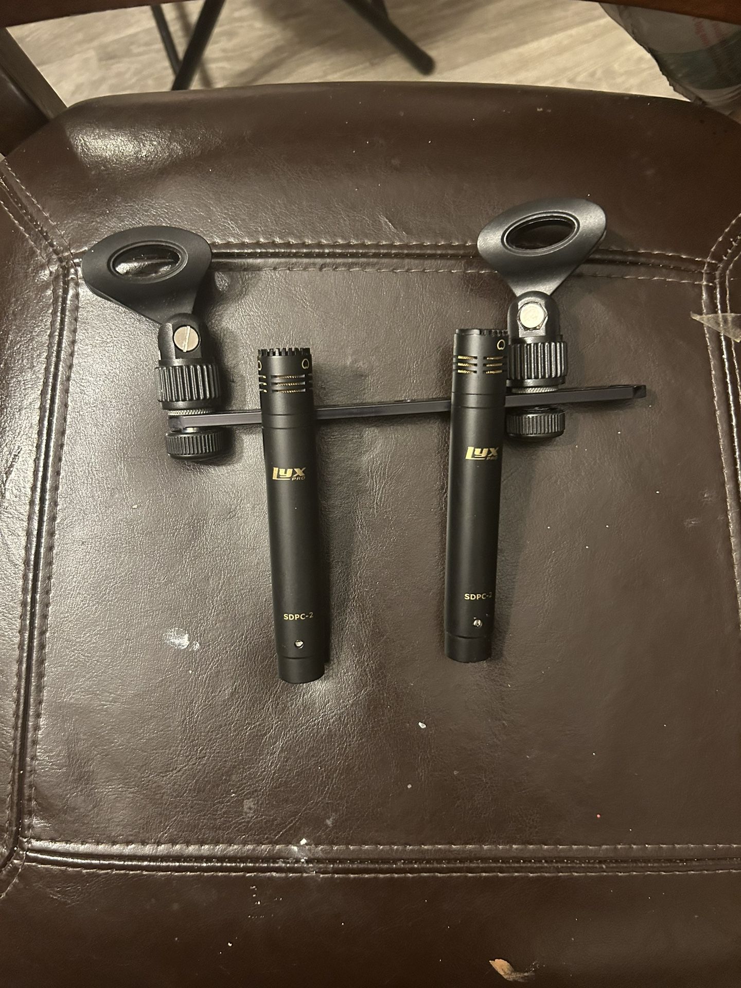 Lux Pro SDPC-2 Stereo Pair Of Pencil Condenser Stick Microphones for ...