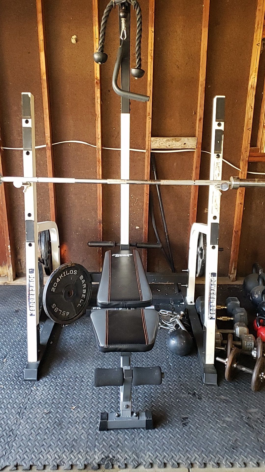 Powerhouse fitness weight set for Sale in Huntley, IL - OfferUp