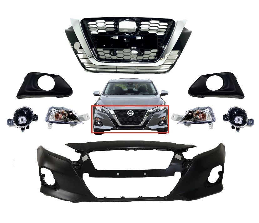 Nissan Altima 2016 - 2021 Auto Parts Bumper Complete Grille Body Panel ...