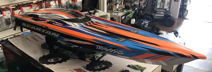 Traxxas Spartan Brushless Race Boat @ Parkflyers RC Hobby Shop in ...