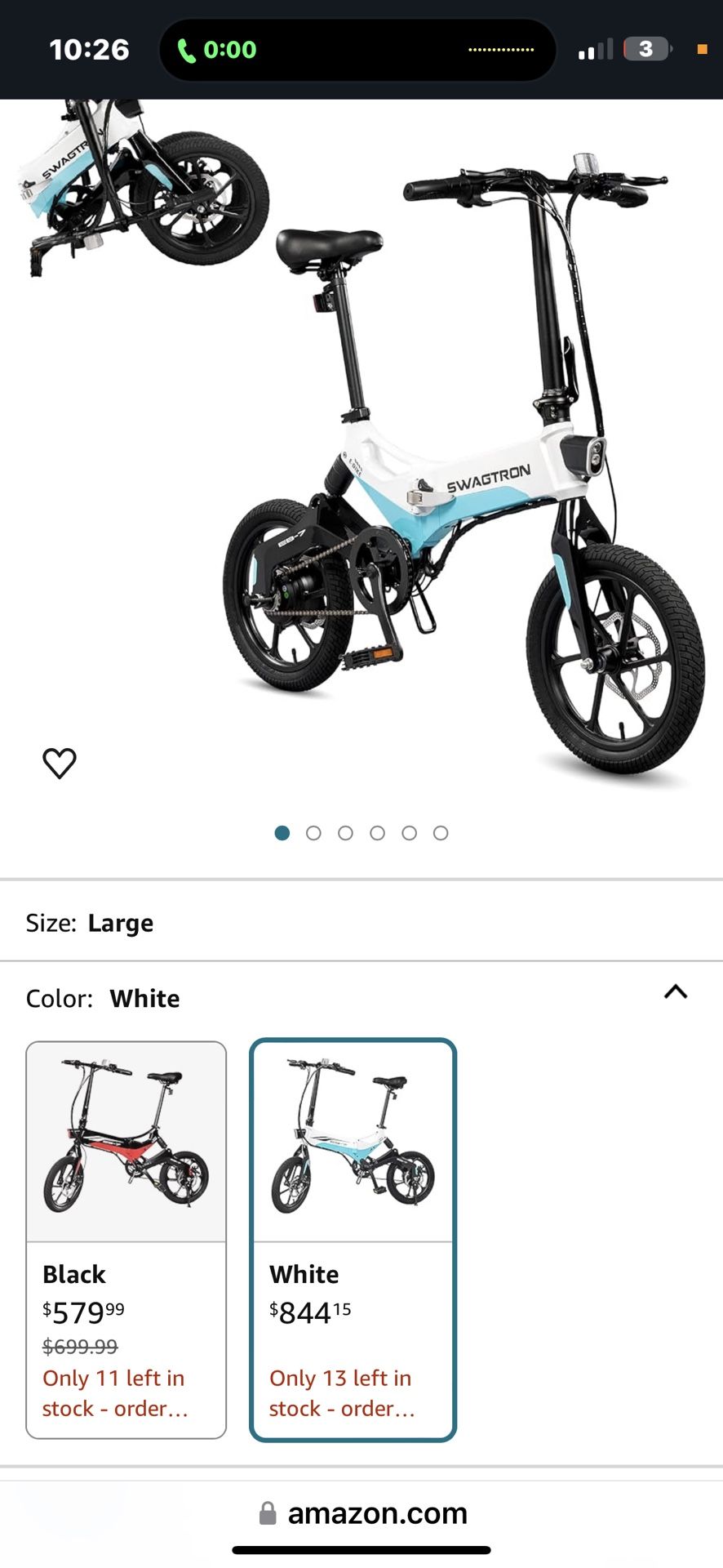 ELECTRIC EB7 SWAGTRON SCOOTER for Sale in Phoenix, AZ - OfferUp