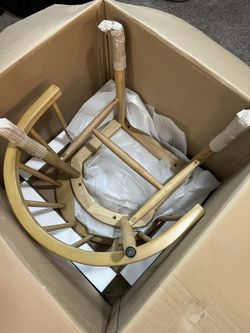 2 PCS Shaker Dining Chair Natural Hearth Hand with Magnolia Rubberwood Frame Curved Back Design for Sale in Las Vegas NV OfferUp
