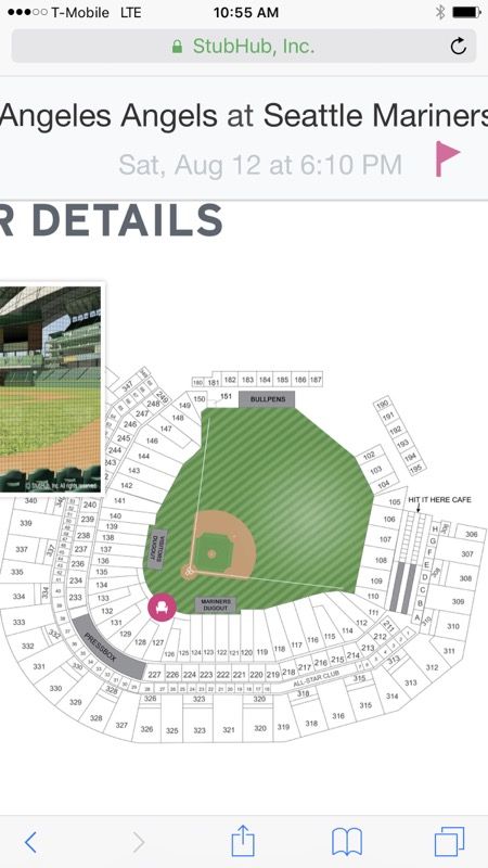 Safeco Field Seating Chart Diamond Club | Cabinets Matttroy