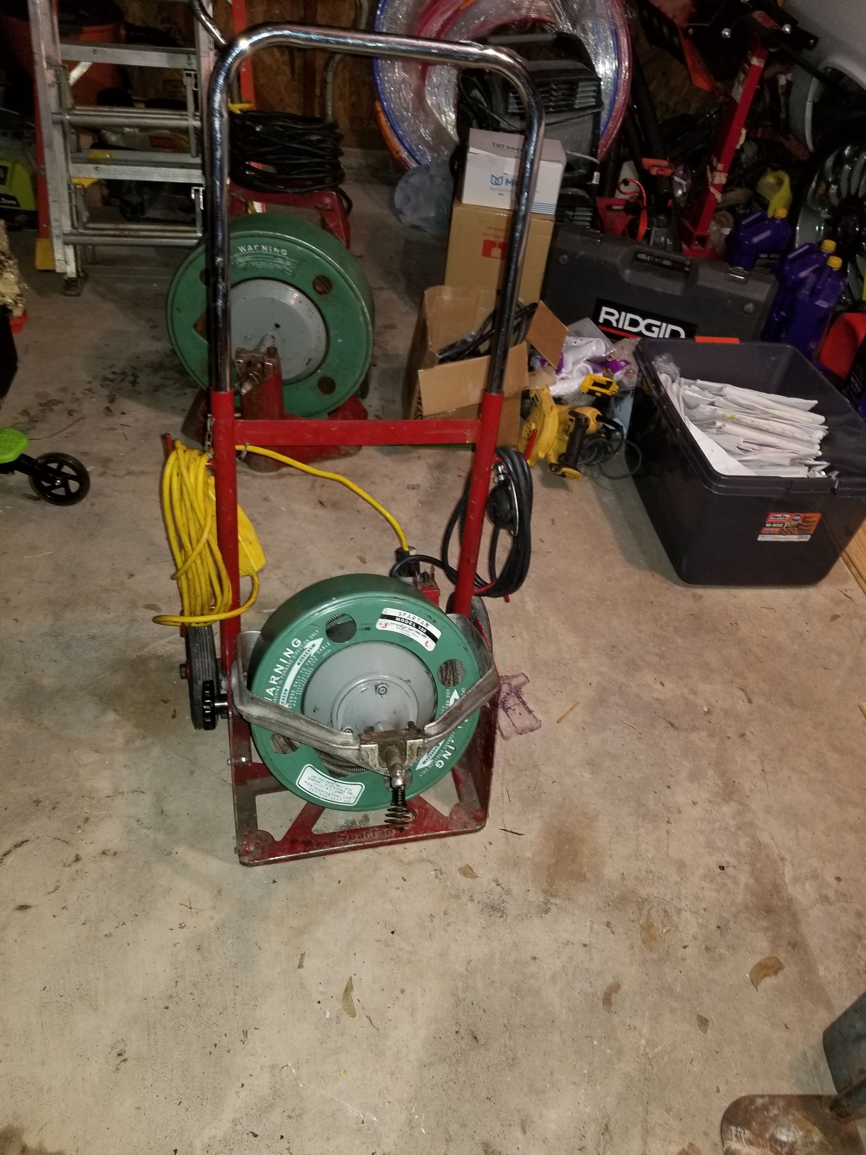 Spartan 100 sewer machine sink machine for Sale in Houston, TX - OfferUp