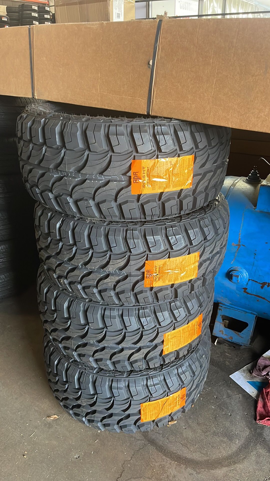 New Set Of (4) 33x12.50R20 RDR RD6 MT Mud Terrain Tires For Sale for ...
