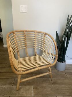 IKEA BUSKBO Rattan Chair for Sale in Montebello CA OfferUp
