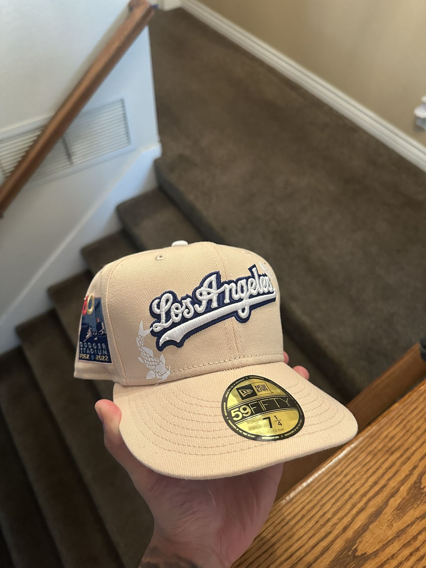LOS ANGELES DODGERS PEACH CREAM KOI FITTED for Sale in Buena Park, CA ...