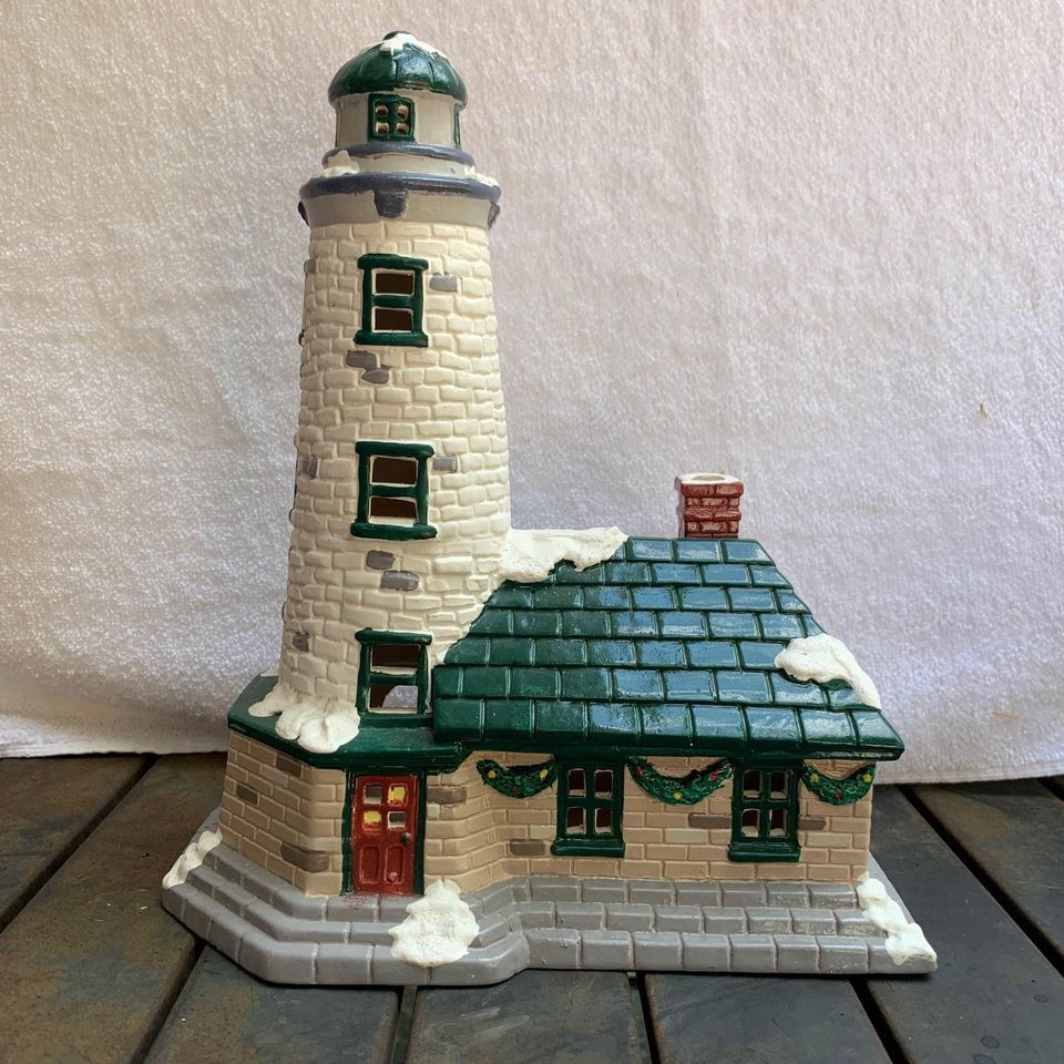 Retired Dept 56 LIghthouse Lighted Building, The Original Snowhouse ...