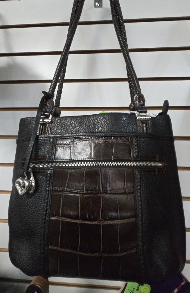 Brighton Leather Handbag PLEASE READ DESCRIPTION for Sale in Delray ...