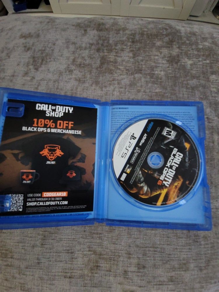 Bo6 For Sale $50 Ps5 for Sale in Fresno, CA - OfferUp