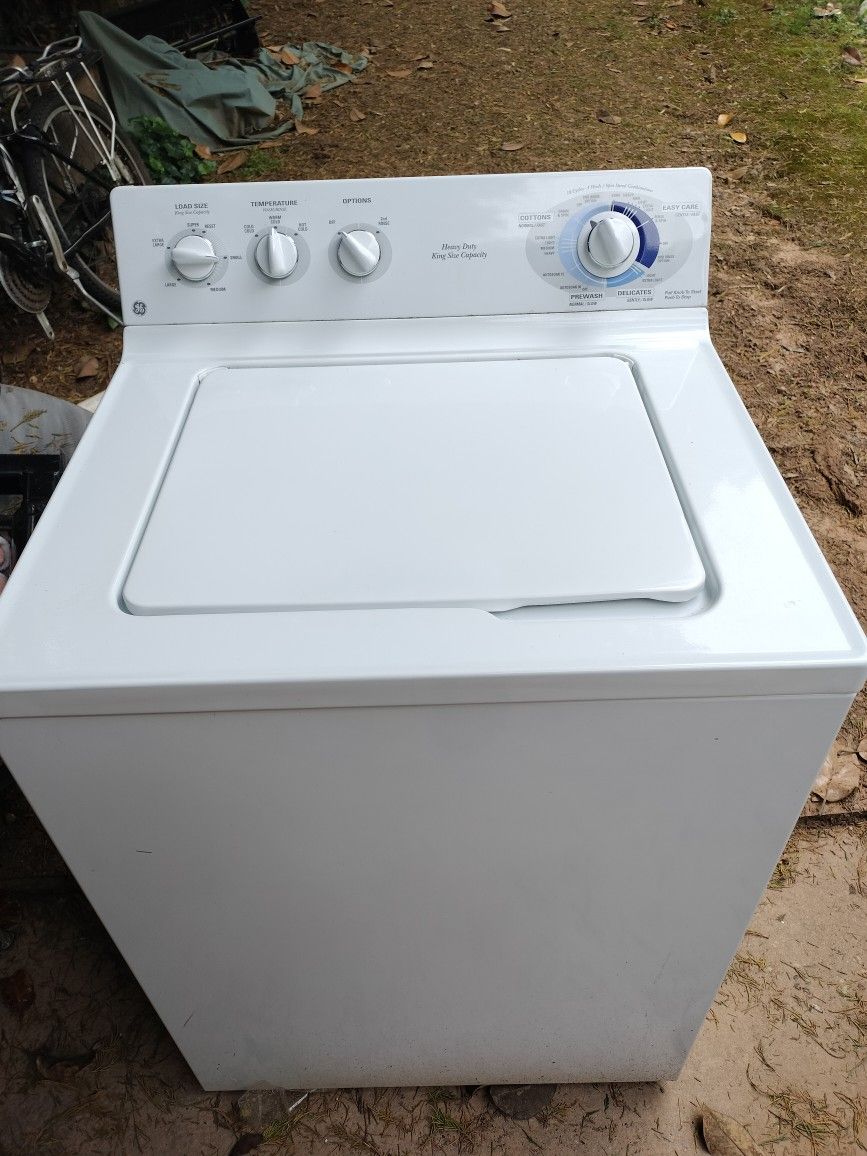 GE Heavy Duty Extra Large Capacity Washer for Sale in Tucker, GA - OfferUp