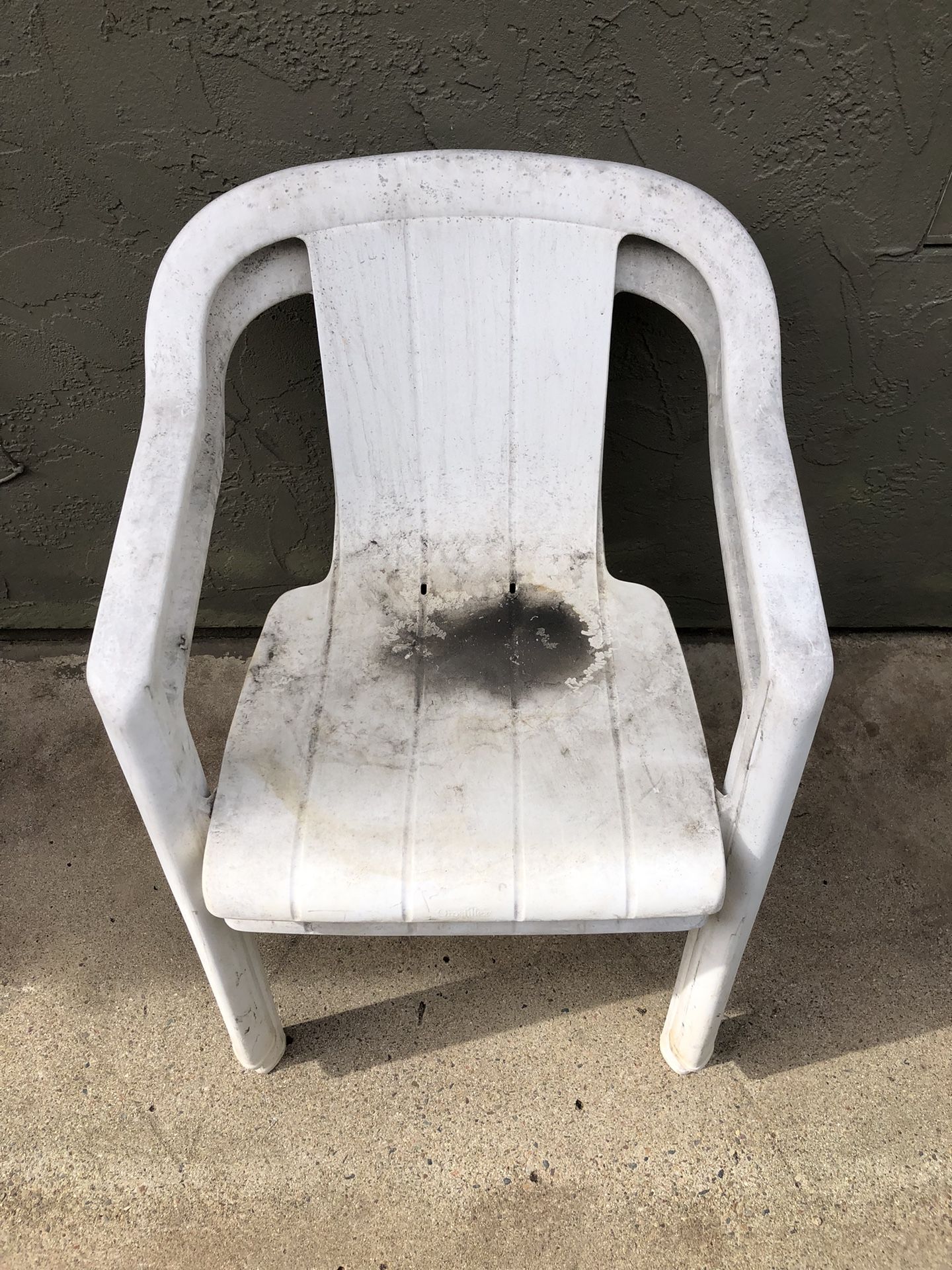 Broken Plastic Chair