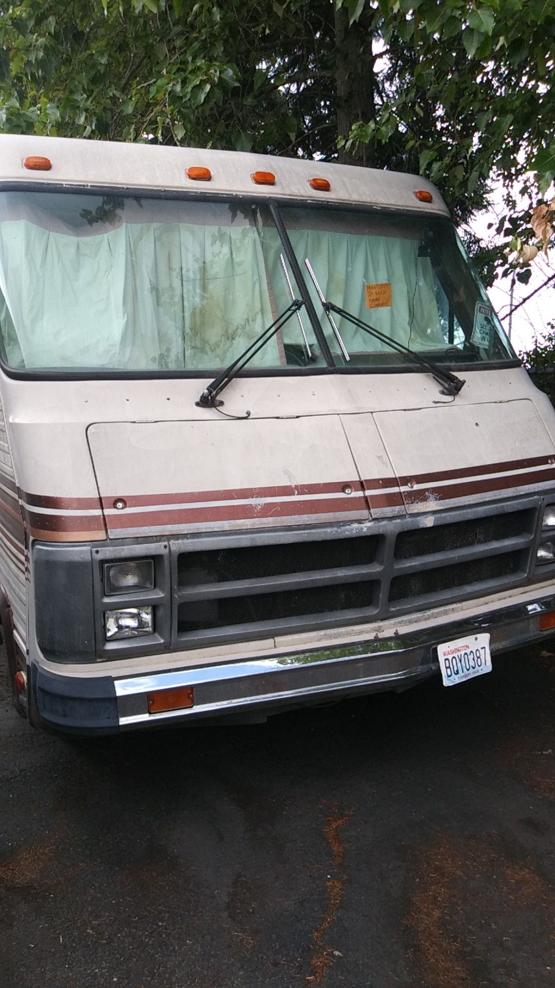1985 GMC RV 27'MH ( FOR SALE. $ 1500CASH ONLY) for Sale in Tacoma, WA ...