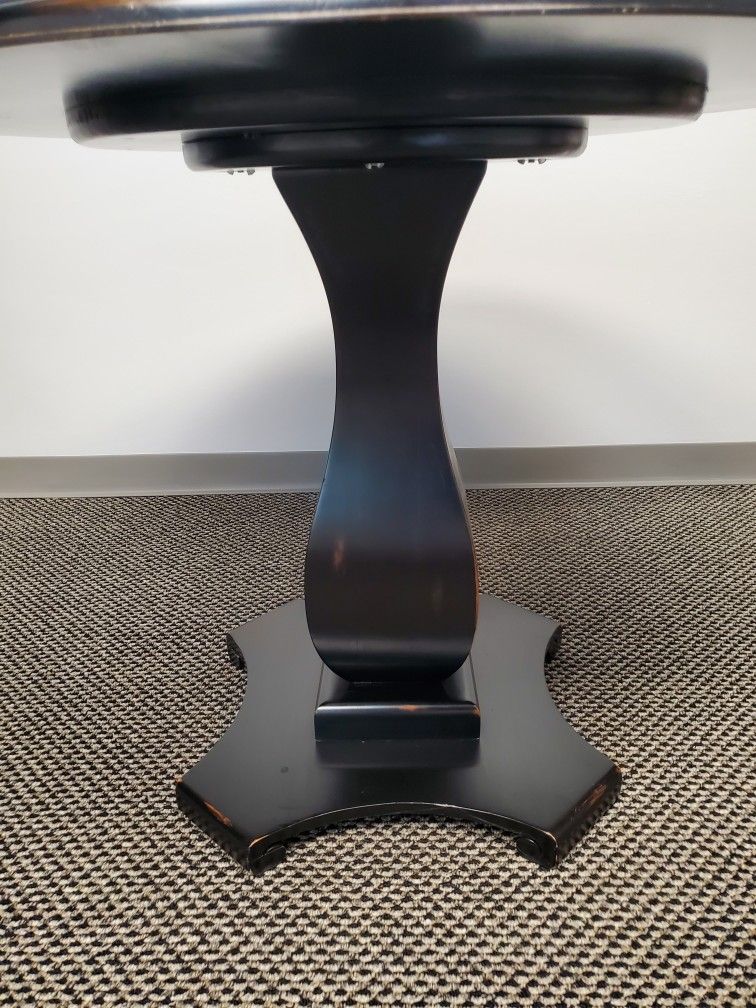 Cort Distress Round Table $200 (Good Condition) for Sale in Houston, TX ...