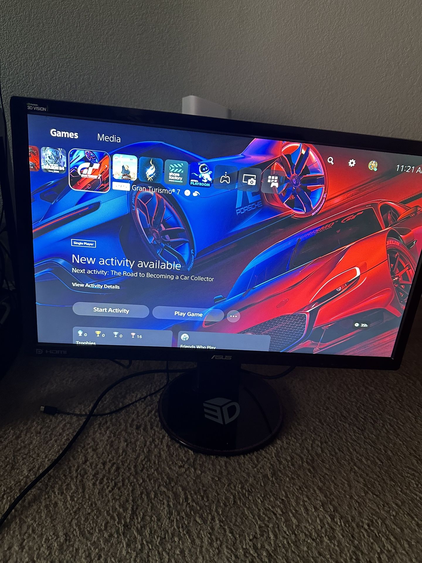 ASUS 24 Inch 144hz Gaming Monitor 60$ for Sale in San Jose, CA - OfferUp