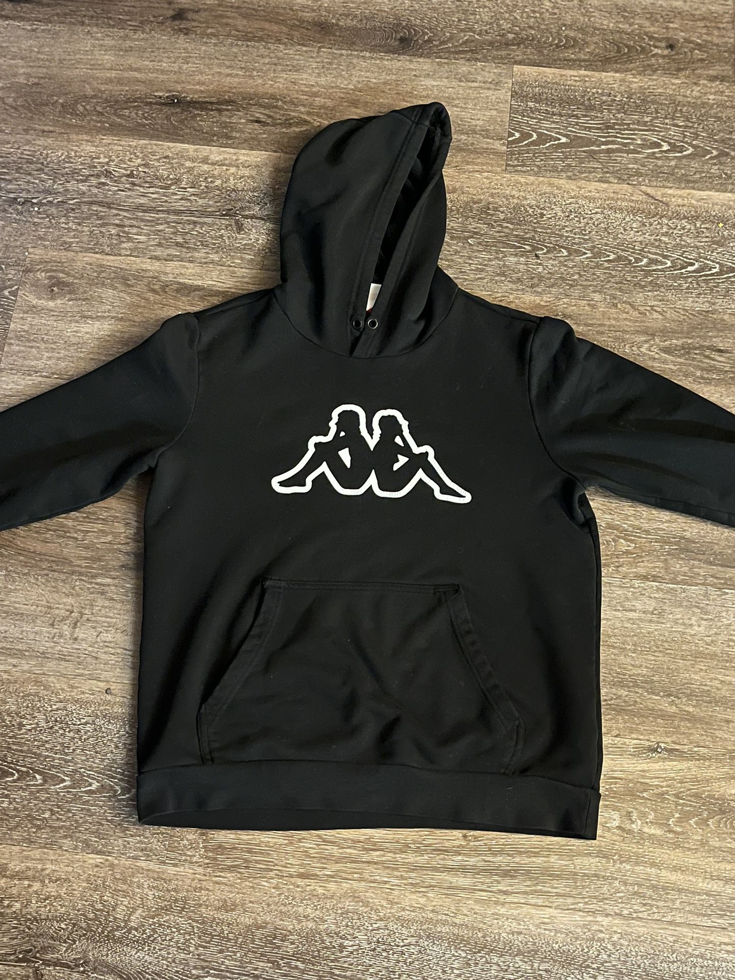 Like New Black Kappa Hoodie (Read Desc) for Sale in Triangle, VA - OfferUp