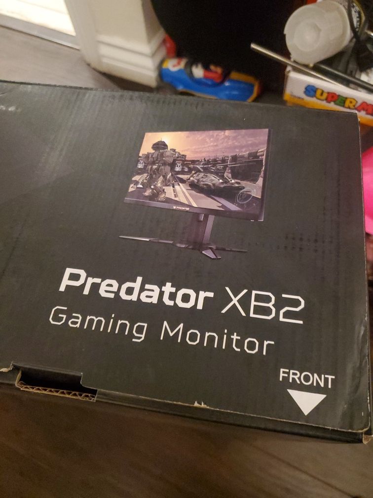 Acer predator monitor XB2 240hz for Sale in Hacienda Heights, CA - OfferUp