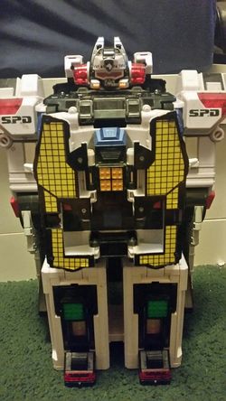 Power Rangers SPD Delta Command Megazord