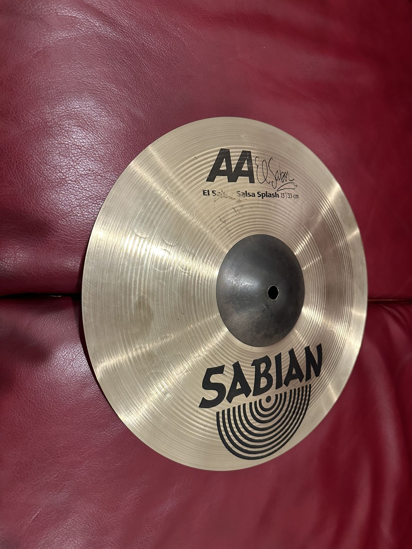 Sabian El Sabor Salsa Splash 13 Inch Cymbal for Sale in Irwindale, CA ...