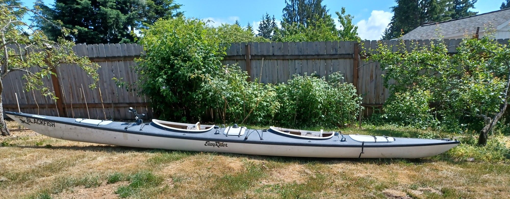 Easy Rider Blackfish Eskimo Tandem Kevlar Kayak for Sale in Kent, WA ...