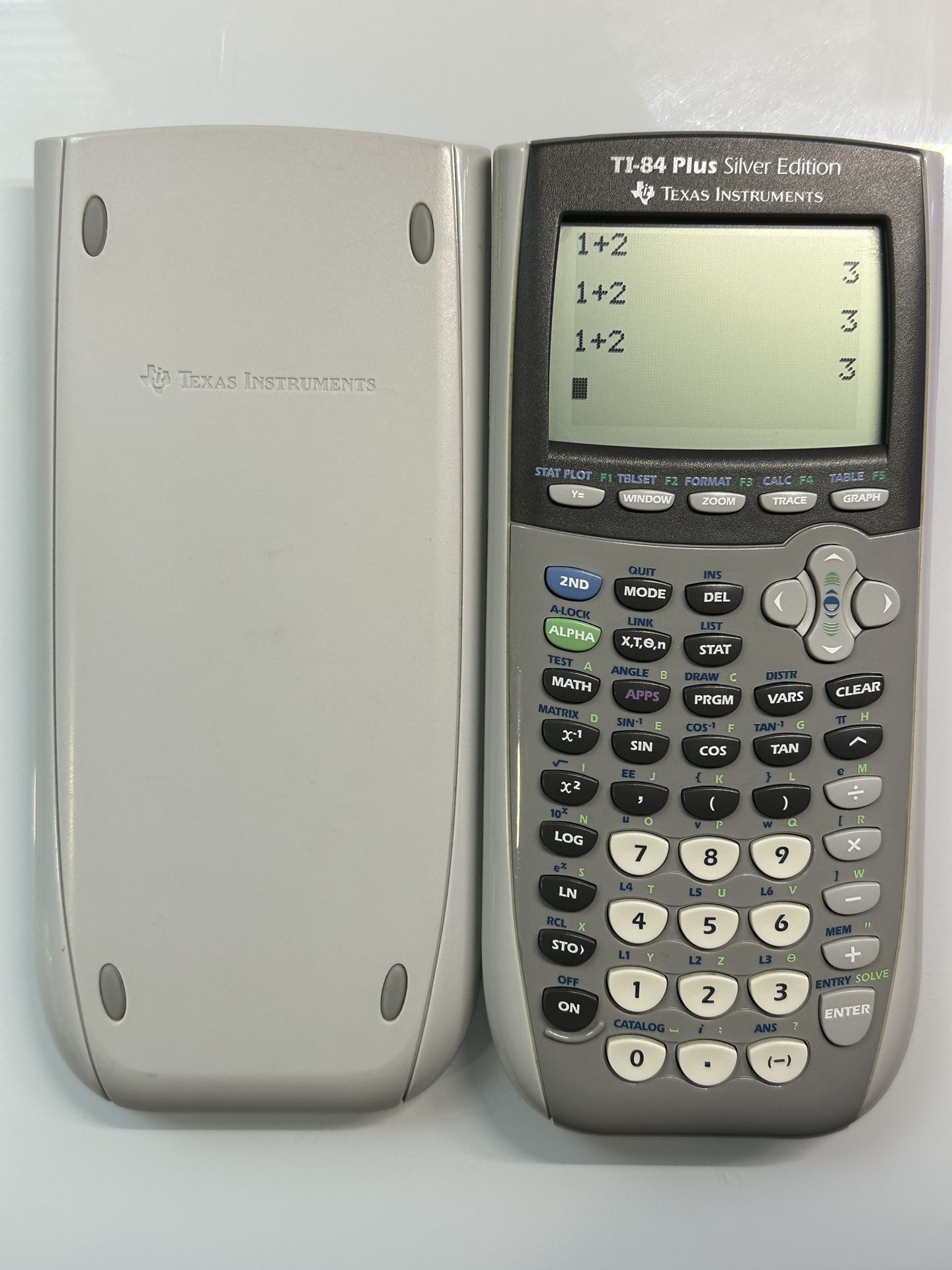 Graphing Calculator Ti 84 Plus Silver Edition