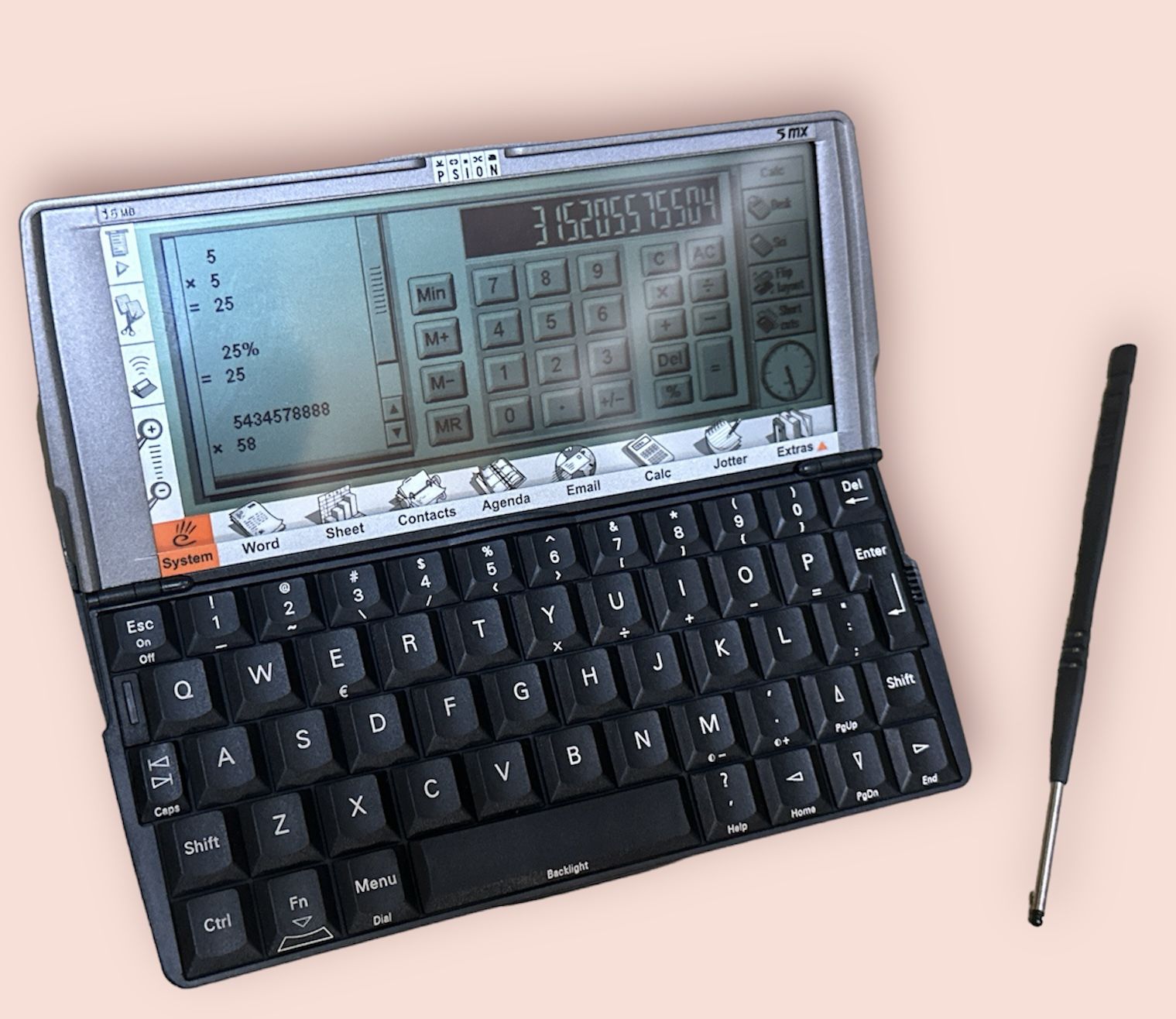 Vintage Psion Series 5MX Palmtop Computer PDA - VGC for Sale in City Of ...