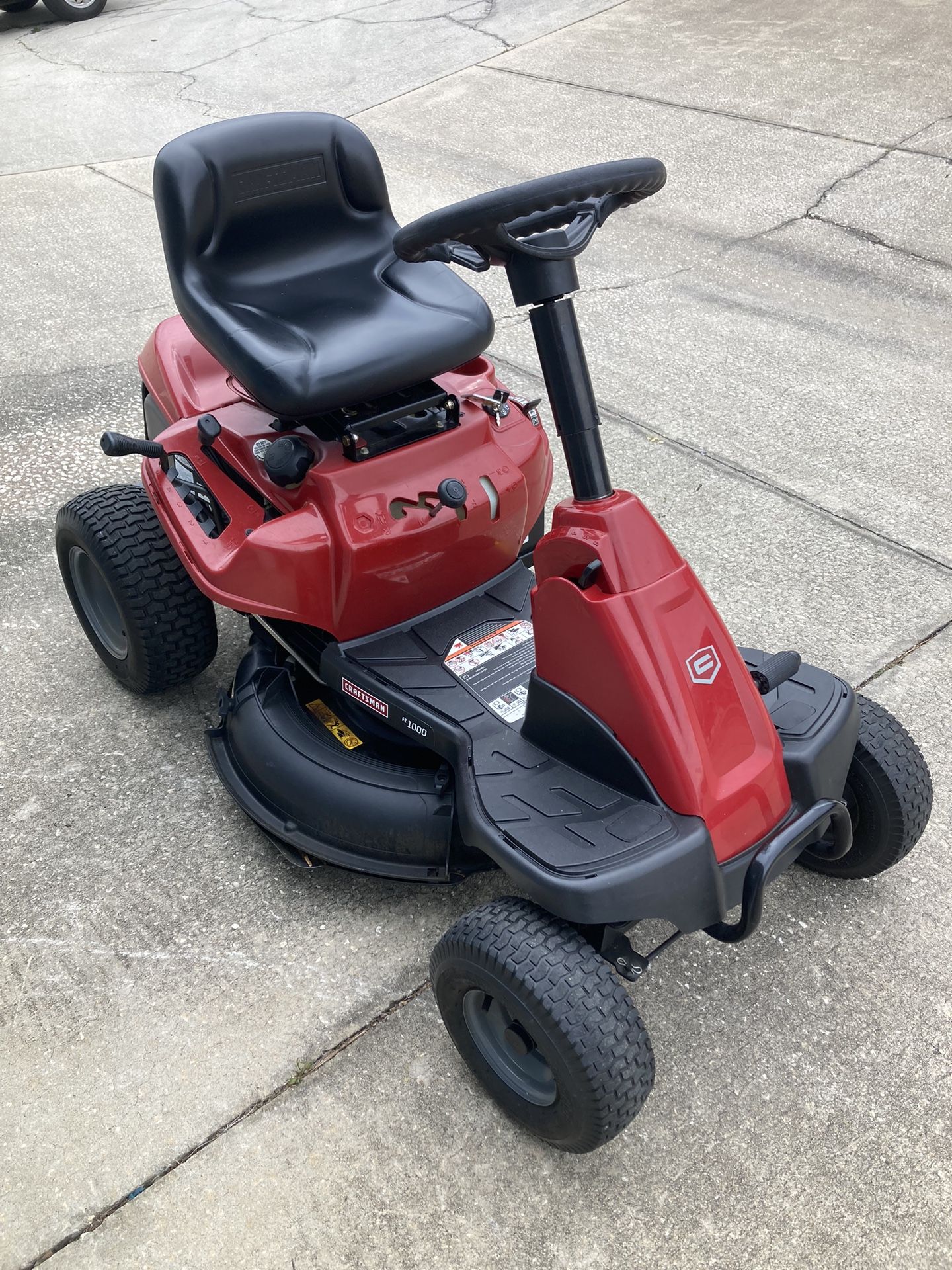 Like New Craftsman R1000 Mulching Tractor 30 Inch Riding Lawn Mower for ...