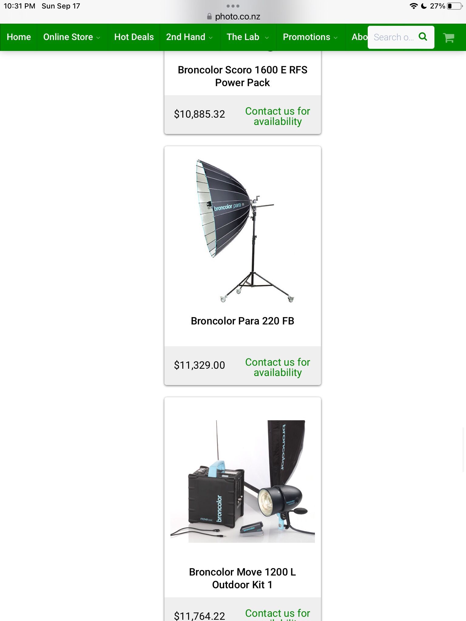 Broncolor Para 220