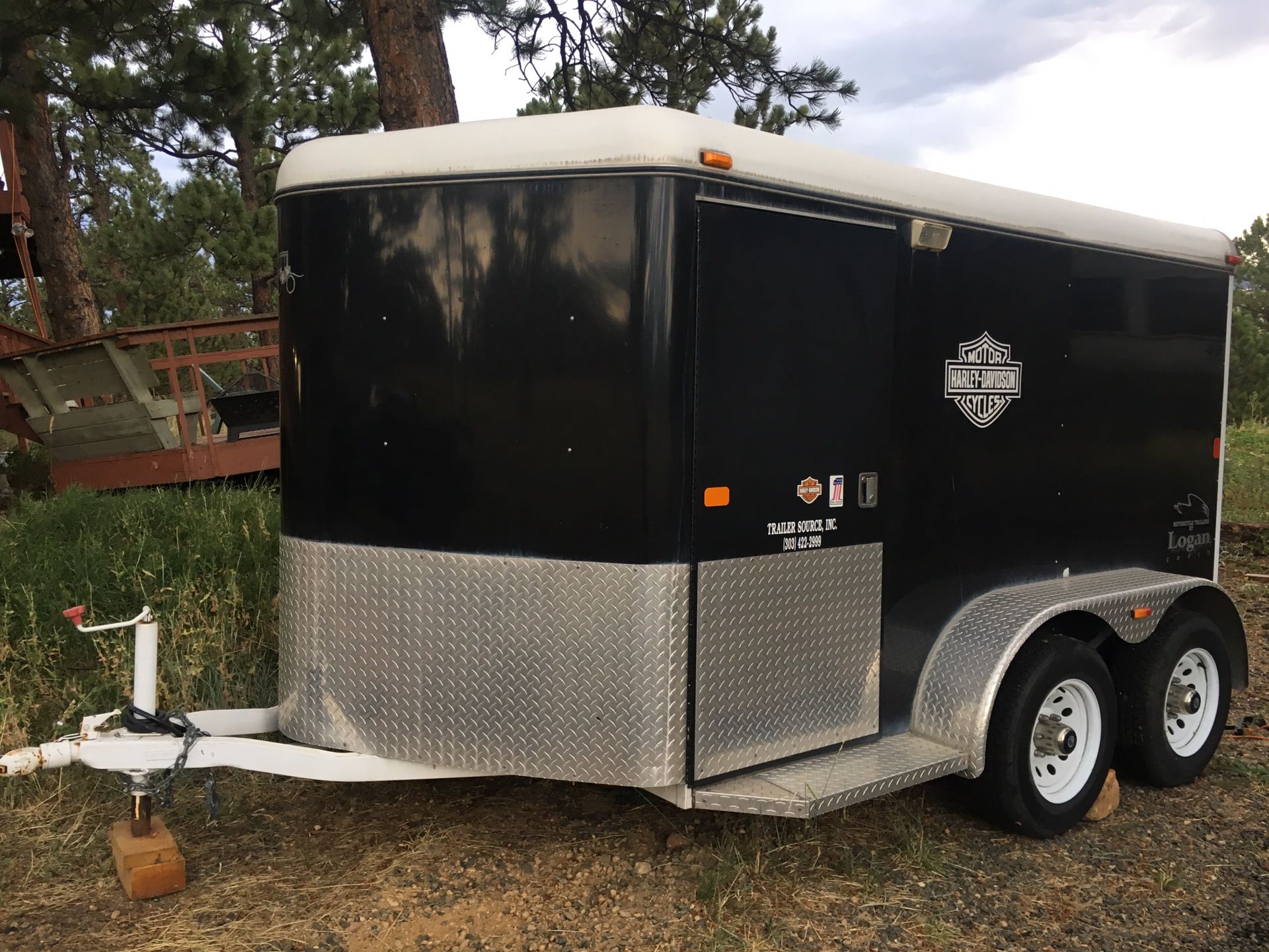 2004 Logan Coach Silver Eagle Motorcycle Hauler Trailer for Sale in ...