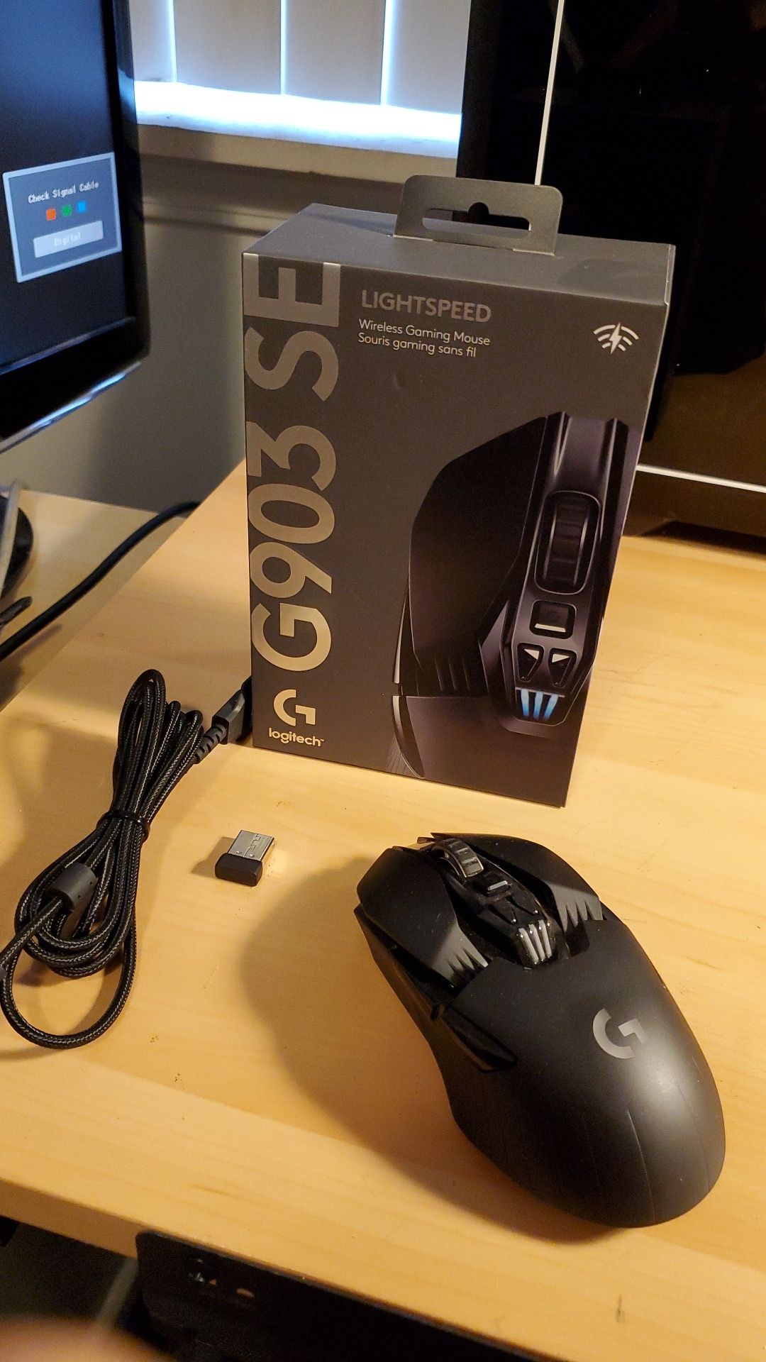 LOGITECH G903 SE LIGHTSPEED WIRELESS/WIRED GAMING MOUSE for Sale in ...