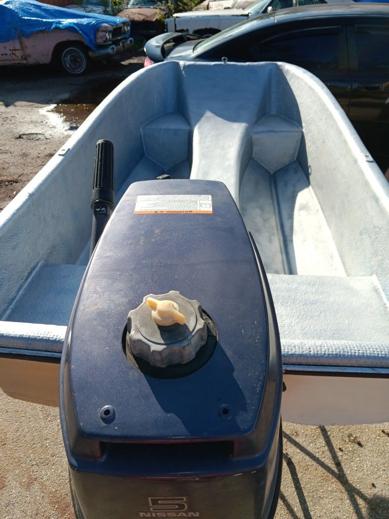 Dingy Boat And Three Outboard Motors $600 Firm for Sale in Hollywood ...