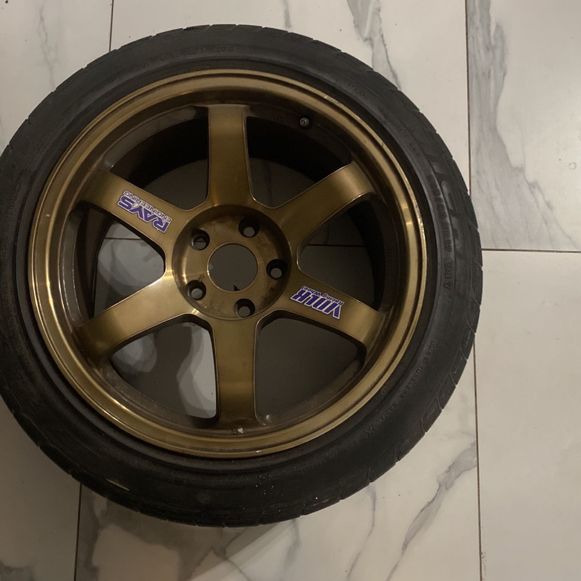 TE37 Rota Rims 17inch With Tires for Sale in Chino, CA - OfferUp