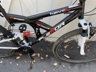 Kent Flexor 21 speed 29er full Suspension Large Mens Mountain bike 29 ...